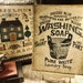 Vintage Style Washing Soap Laundry Handmade Plaque / Sign - Etsy