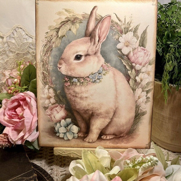 Shabby Bunny - Etsy