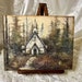Church Chapel, Primitive Folk Art, Handcrafted Plaque / Sign #11 - Etsy