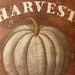 Harvest PUMPKIN Primitive Folk Art Handcrafted Plaque / Sign - Etsy
