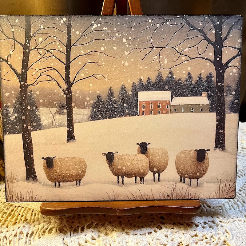 Primitive Winter - Etsy