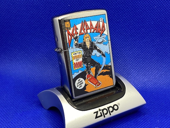 Zippo Def Leppard Comic Series New In Original Box | Etsy