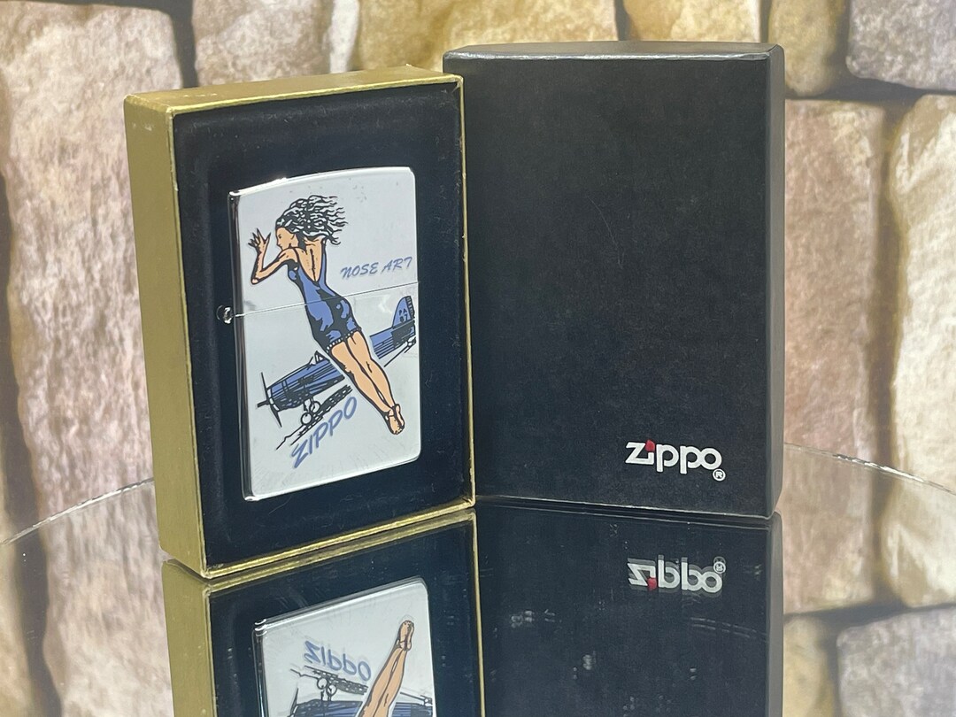 2002 Zippo Aircraft Nose Art New & Unfired - Etsy