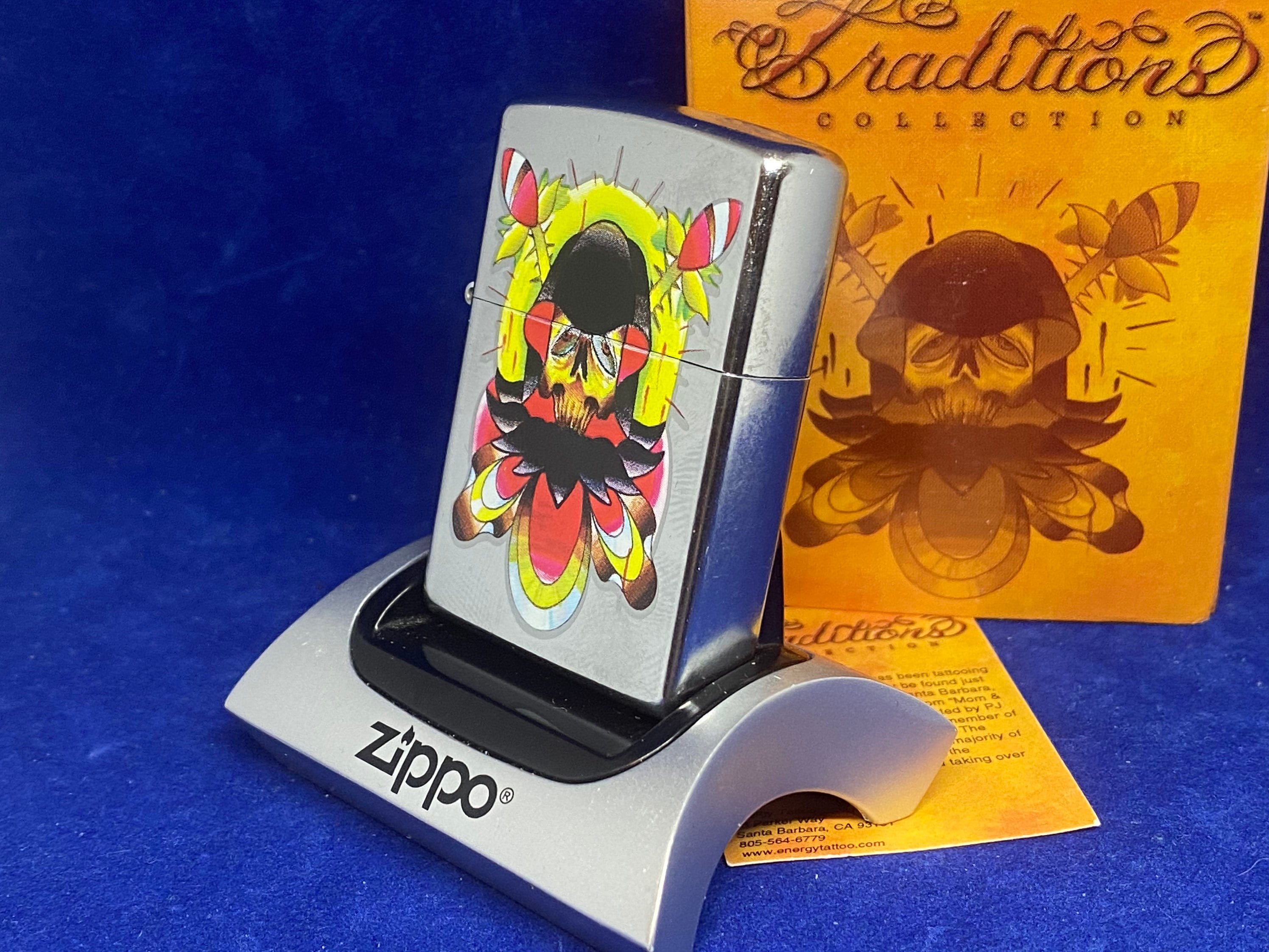 2004 Zippo Tattoo Art From The Traditions Collection by PJ | Etsy