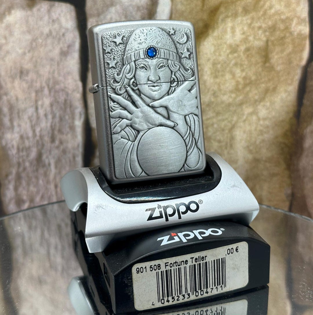 Vintage Zippo Gypsy Fortune Teller With Swarovski Crystal New in ...
