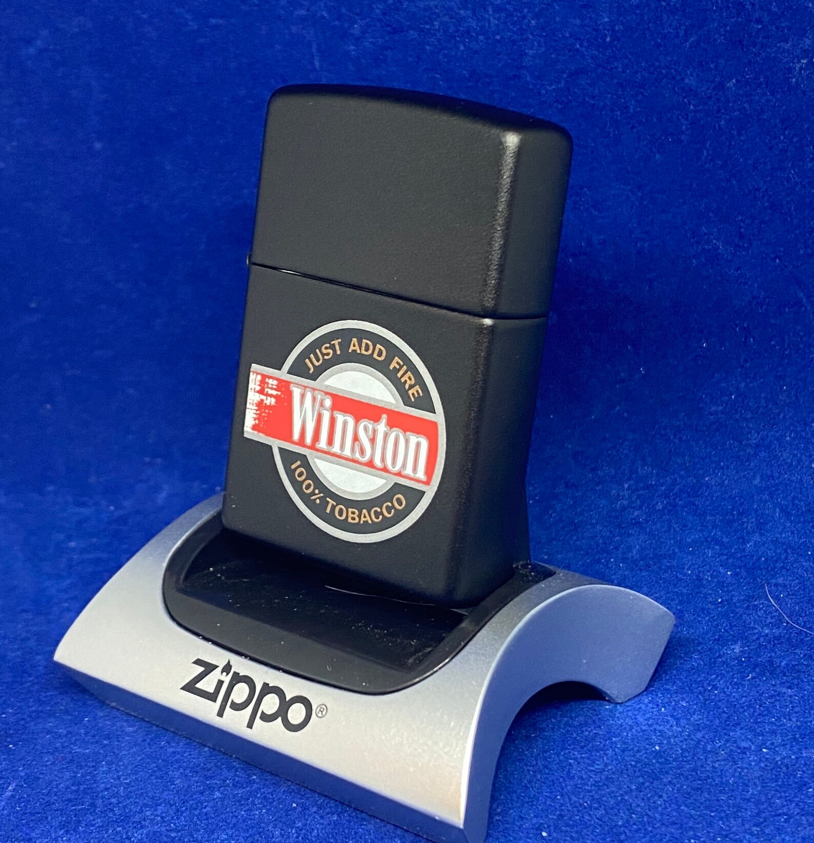 Zippo Winston Cigarettes Just Add Fire 1999 Vintage - Etsy