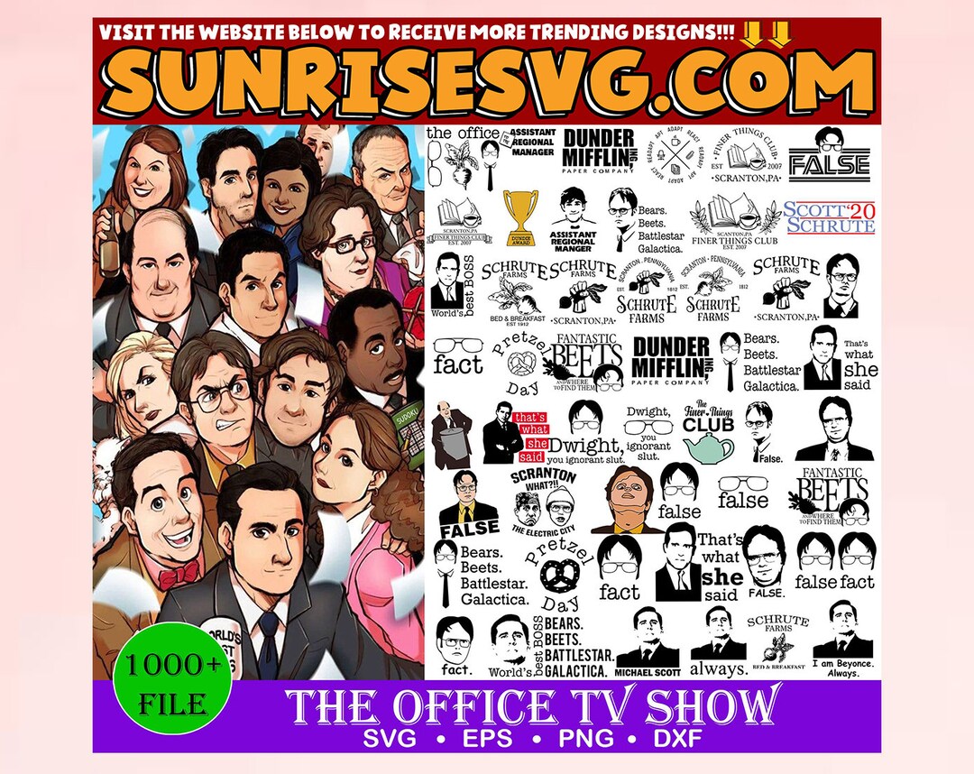 The Office SVG the Office Svg Files for Cricut the Office Tv - Etsy ...
