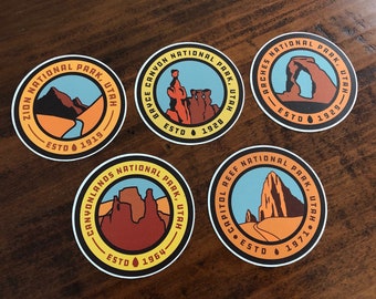 Utah national parks | Etsy