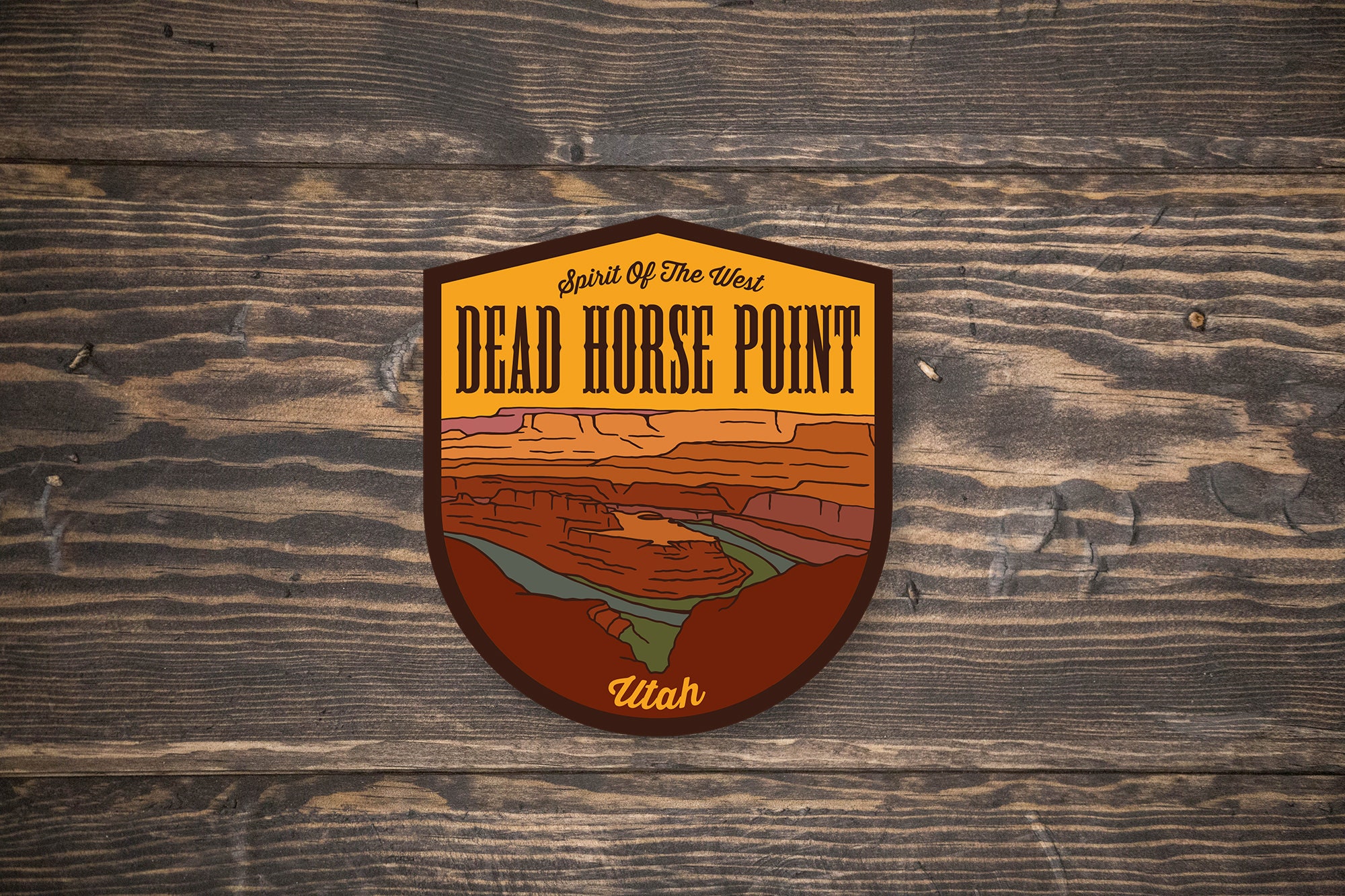 Dead Horse Point State Park Sticker Waterproof Vinyl Sticker - Etsy