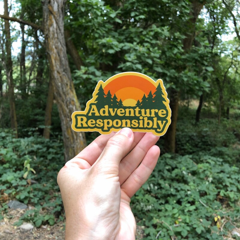 Adventure Sticker - Etsy