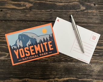 Yosemite, Yosemite Postcard, Vintage Yosemite Postcards, Yosemite ...