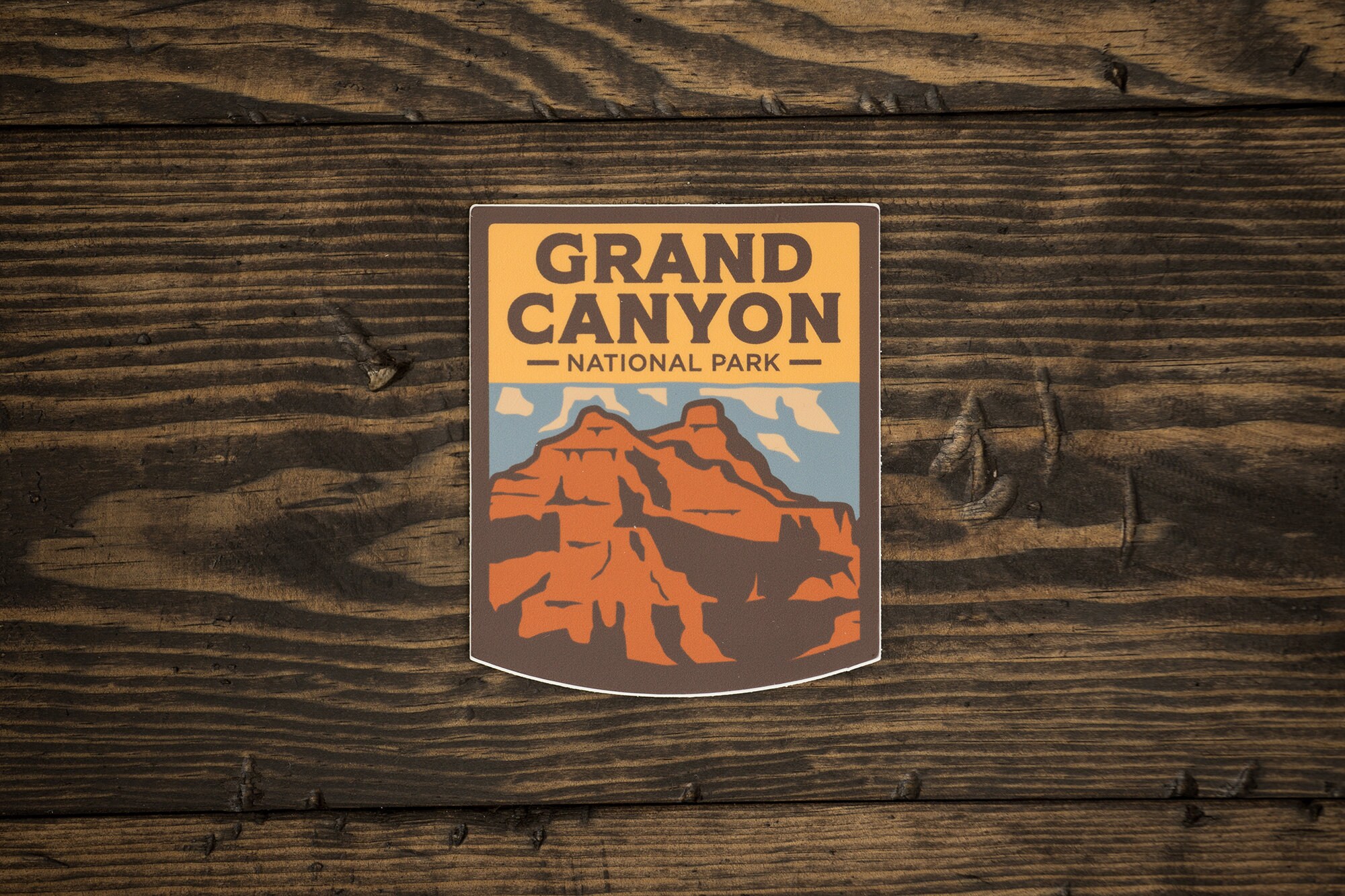 Grand Canyon National Park Sticker Waterproof Vinyl Sticker - Etsy