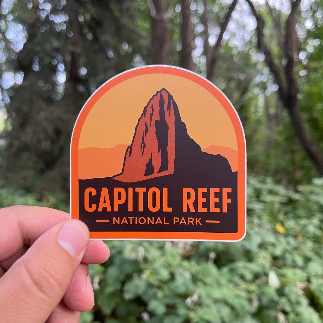 Capitol Reef National Park Sticker Waterproof Vinyl Sticker UV ...