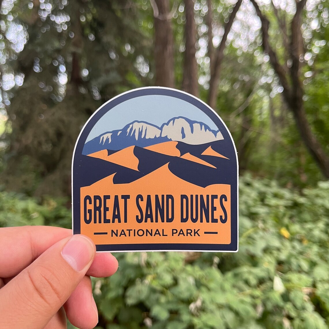 Great Sand Dunes National Park Sticker Waterproof Vinyl - Etsy