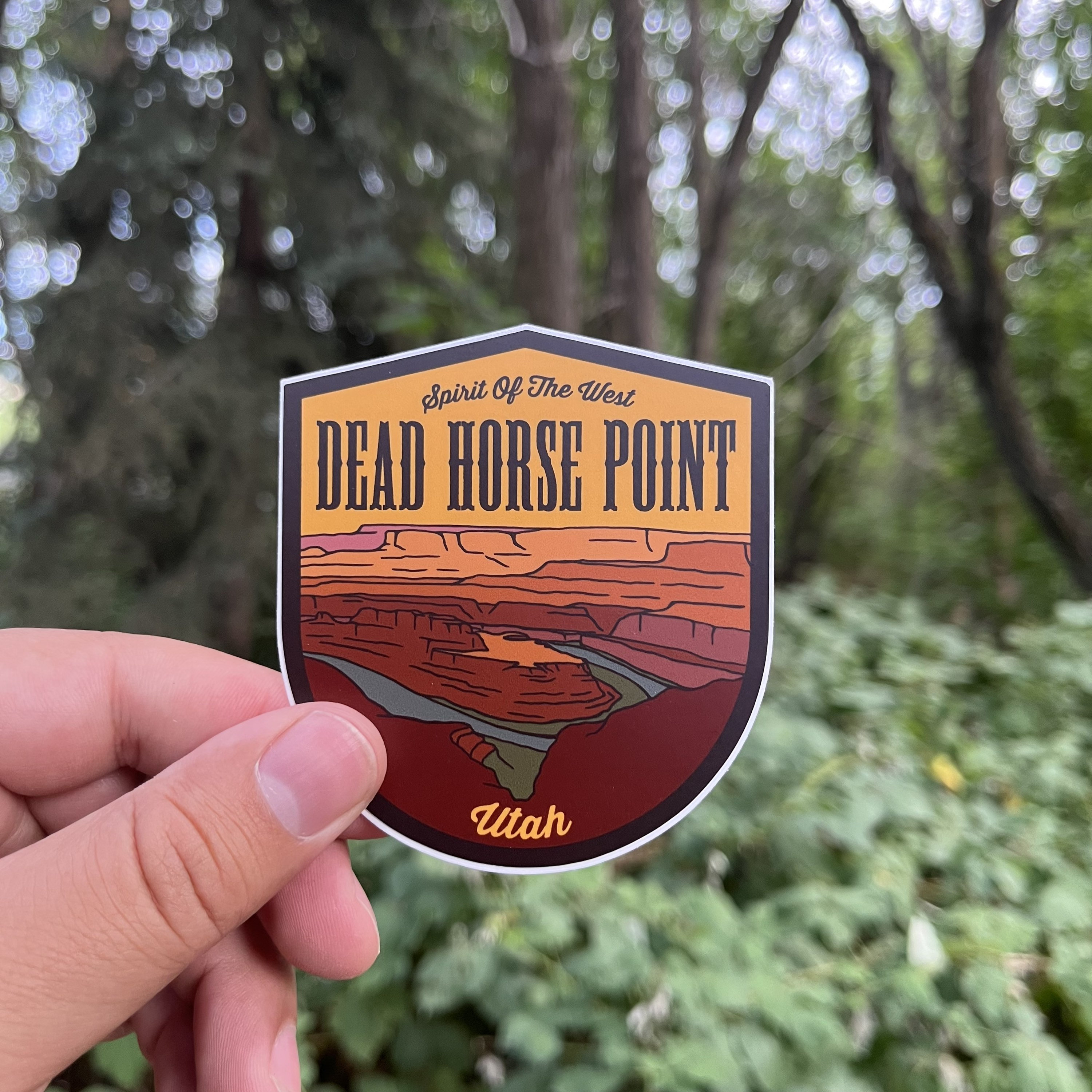 Dead Horse Point State Park Sticker Waterproof Vinyl Sticker - Etsy