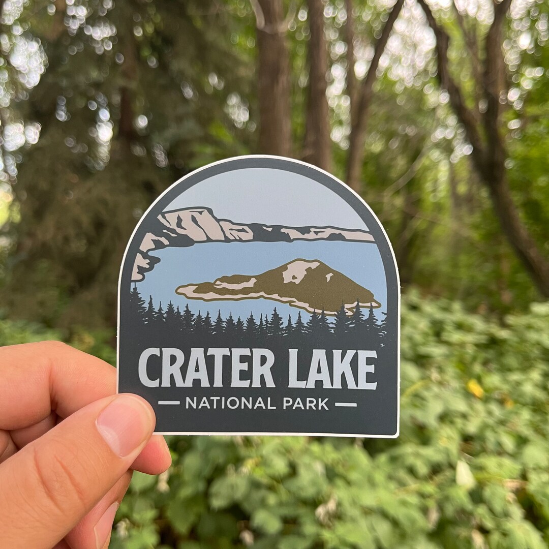 Crater Lake National Park Sticker Waterproof Vinyl Sticker UV Resistant ...