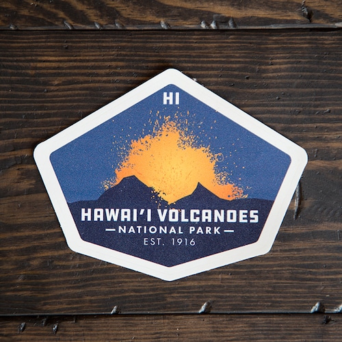 Hawaii Volcanoes National Park Sticker National Park Decal | Etsy