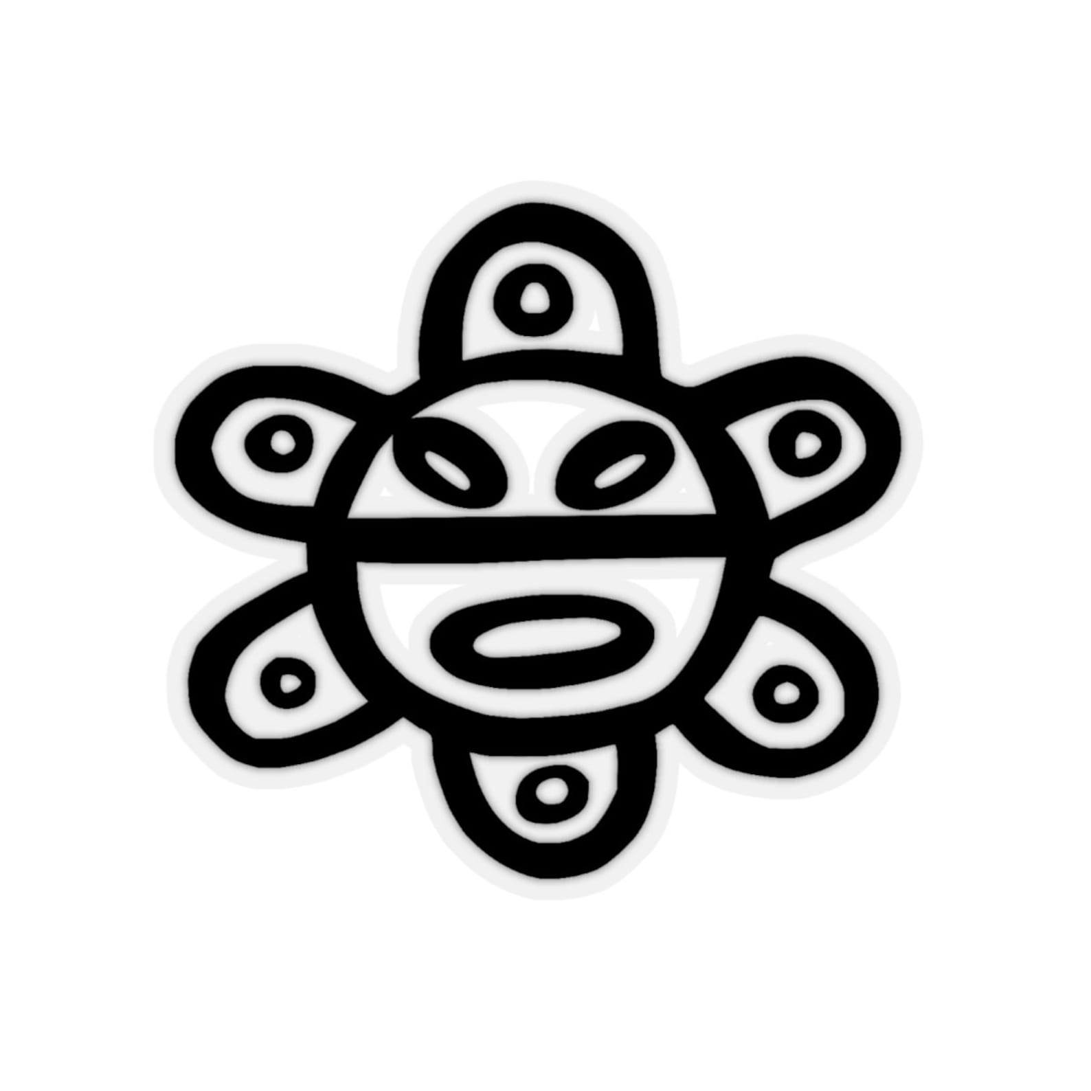 Black Sol Taino Sticker | Etsy