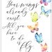 Growth Mindset Poster, Printable, Watercolor Butterflies, Your Wings ...
