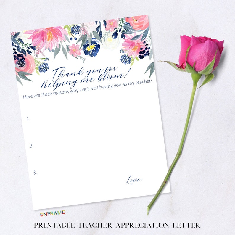 End of Year Teacher Gift Teacher Appreciation Week Thank You - Etsy