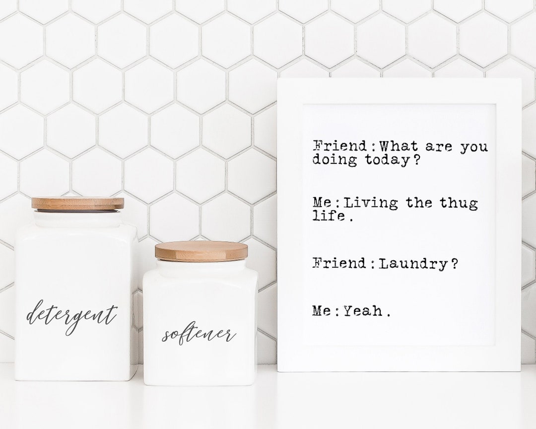 Funny Laundry Room Sign, Laundry Room Printable, Laundry Room Decor ...