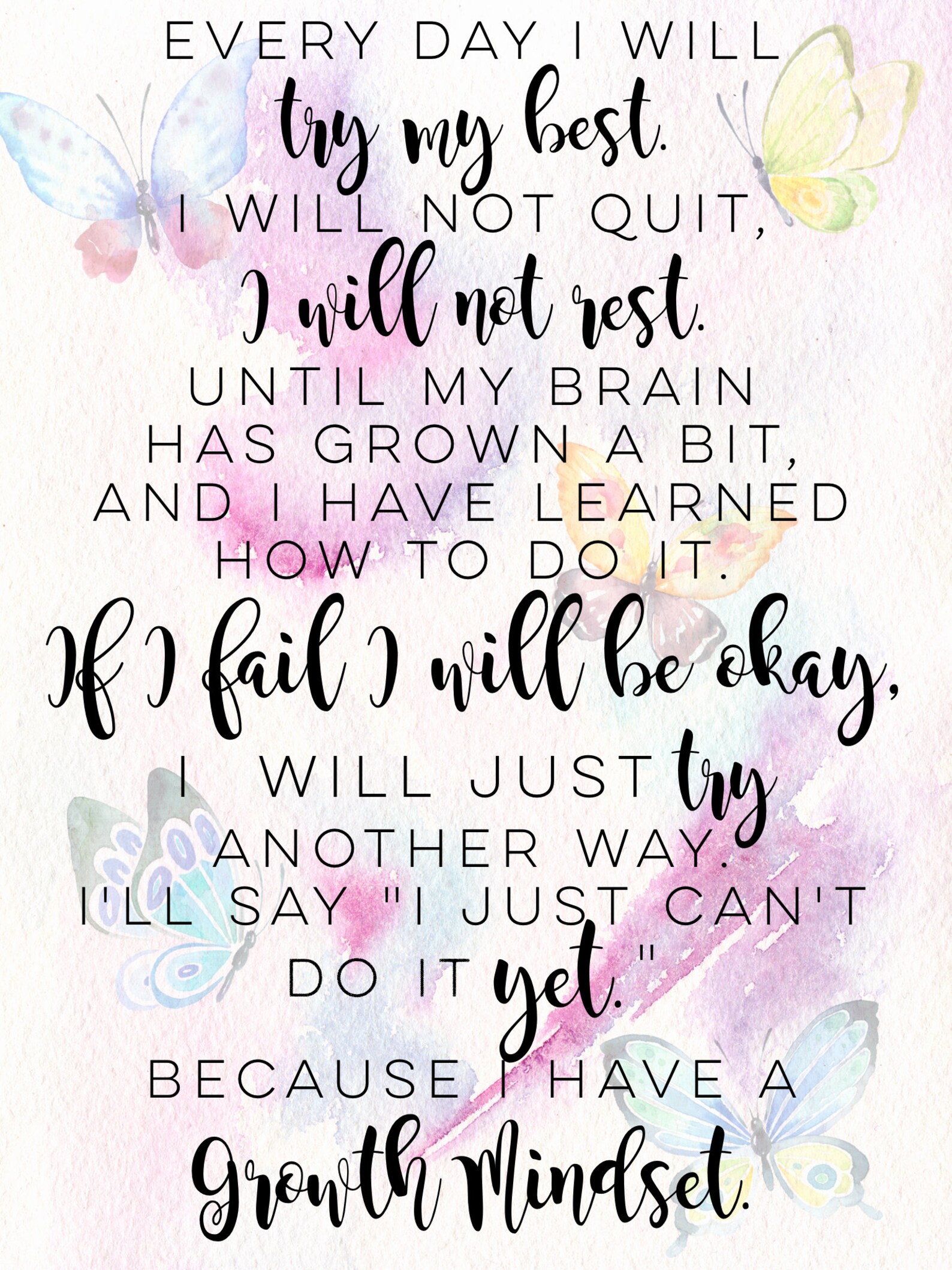 Classroom Decor Growth Mindset Bundle Teacher Notes Growth | Etsy