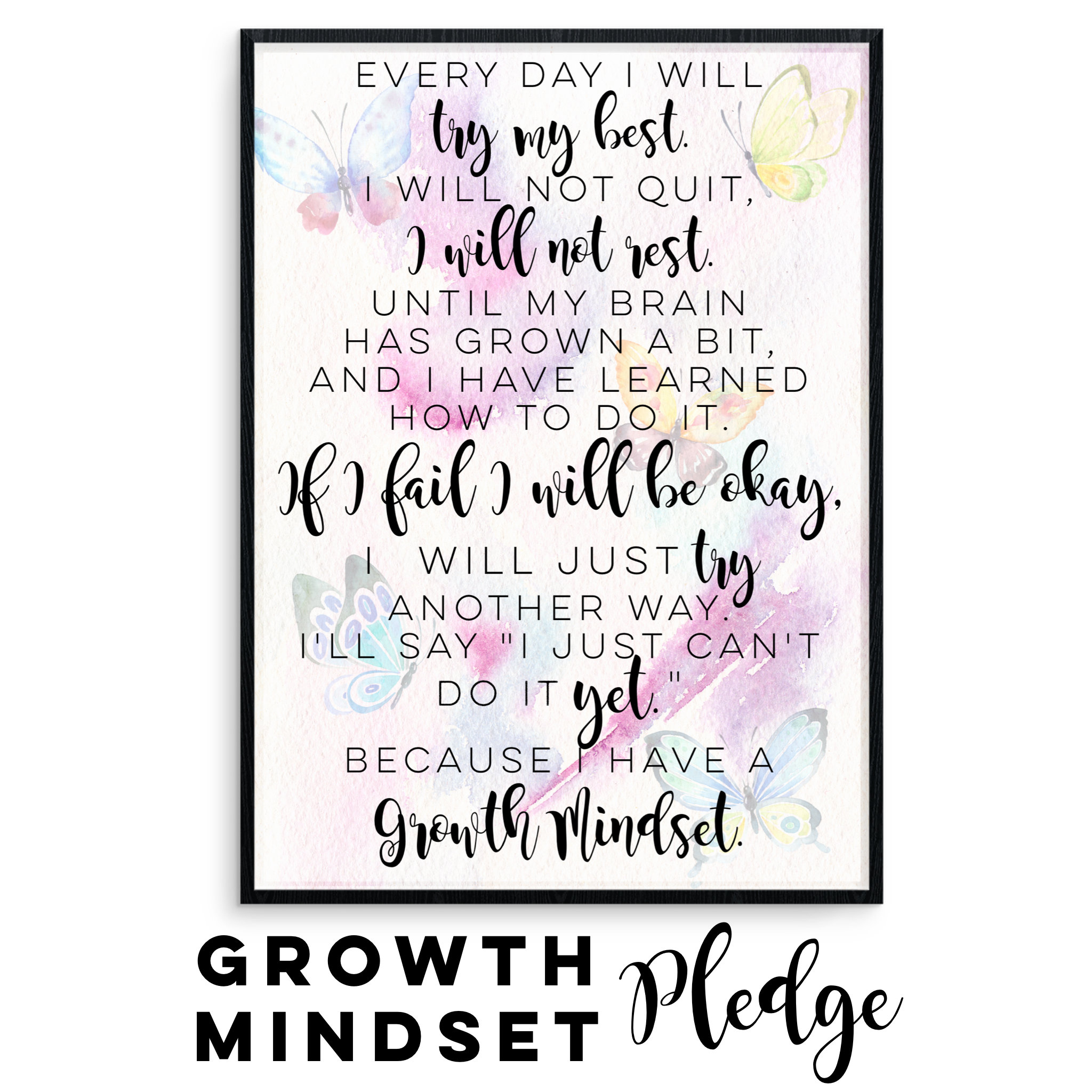 Classroom Decor Growth Mindset Bundle Teacher Notes Growth | Etsy