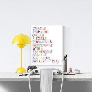 Matisse Poster, Henri Matisse Quote Prints, Typography, Playroom Wall ...