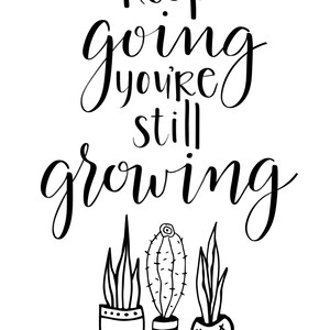 Cactus Classroom Decor, Growth Mindset Printables, Classroom Posters ...