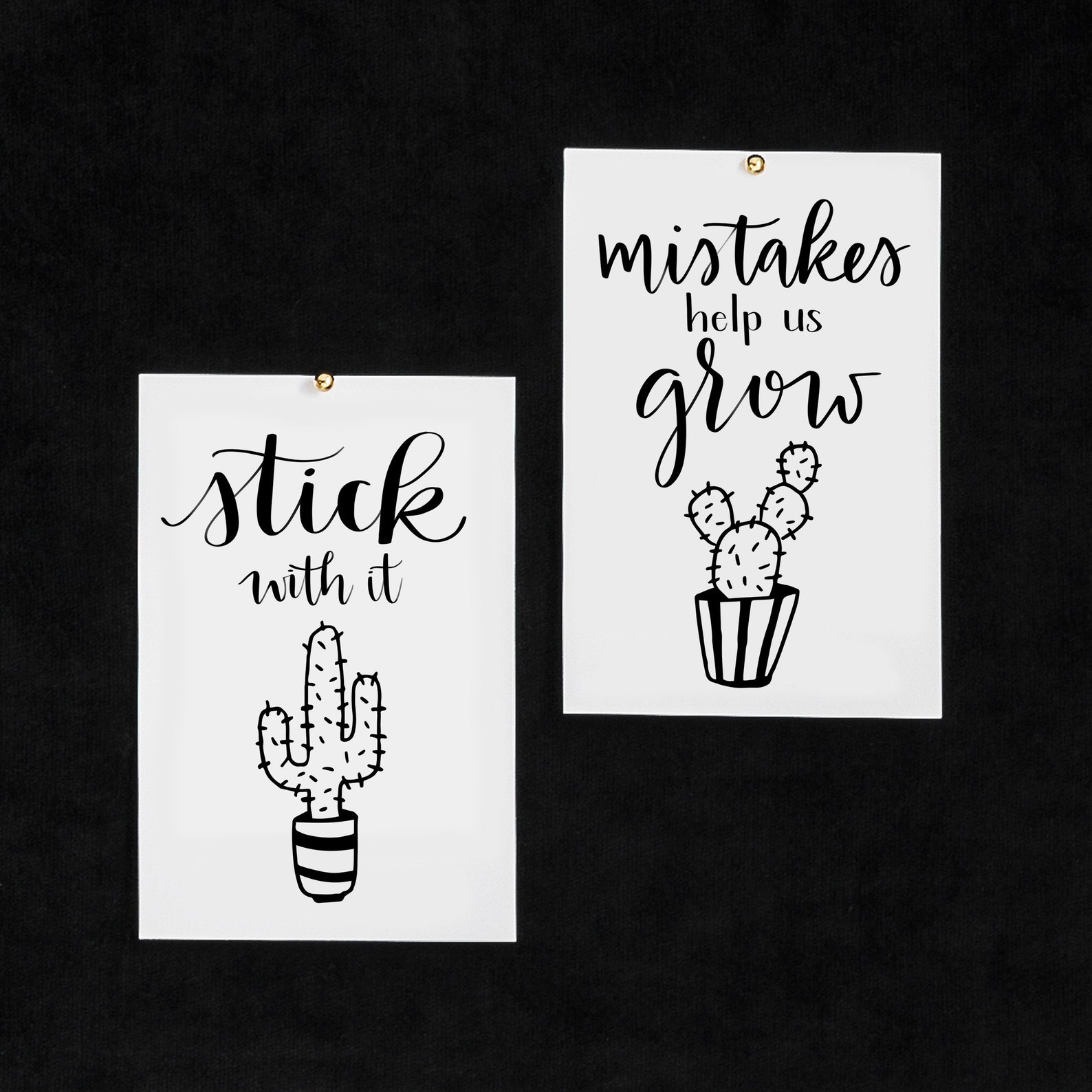 Cactus Classroom Decor, Growth Mindset Printables, Classroom Posters ...