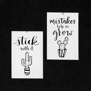 Cactus Classroom Decor, Growth Mindset Printables, Classroom Posters ...