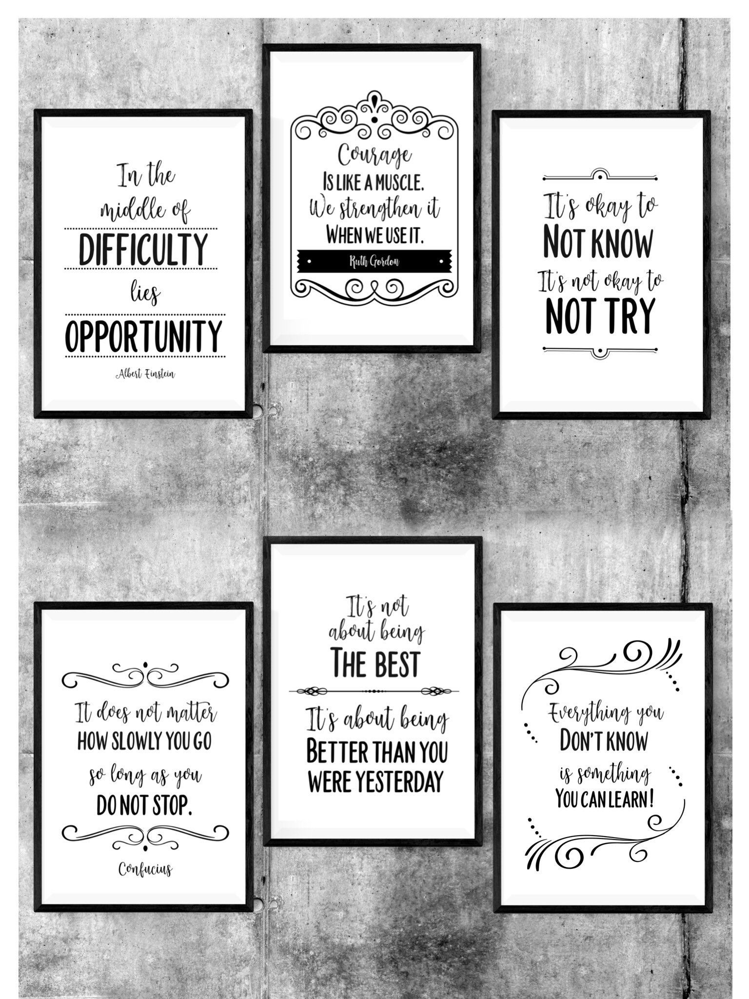 Office & School Supplies Home & Living Office Classroom decor Growth ...