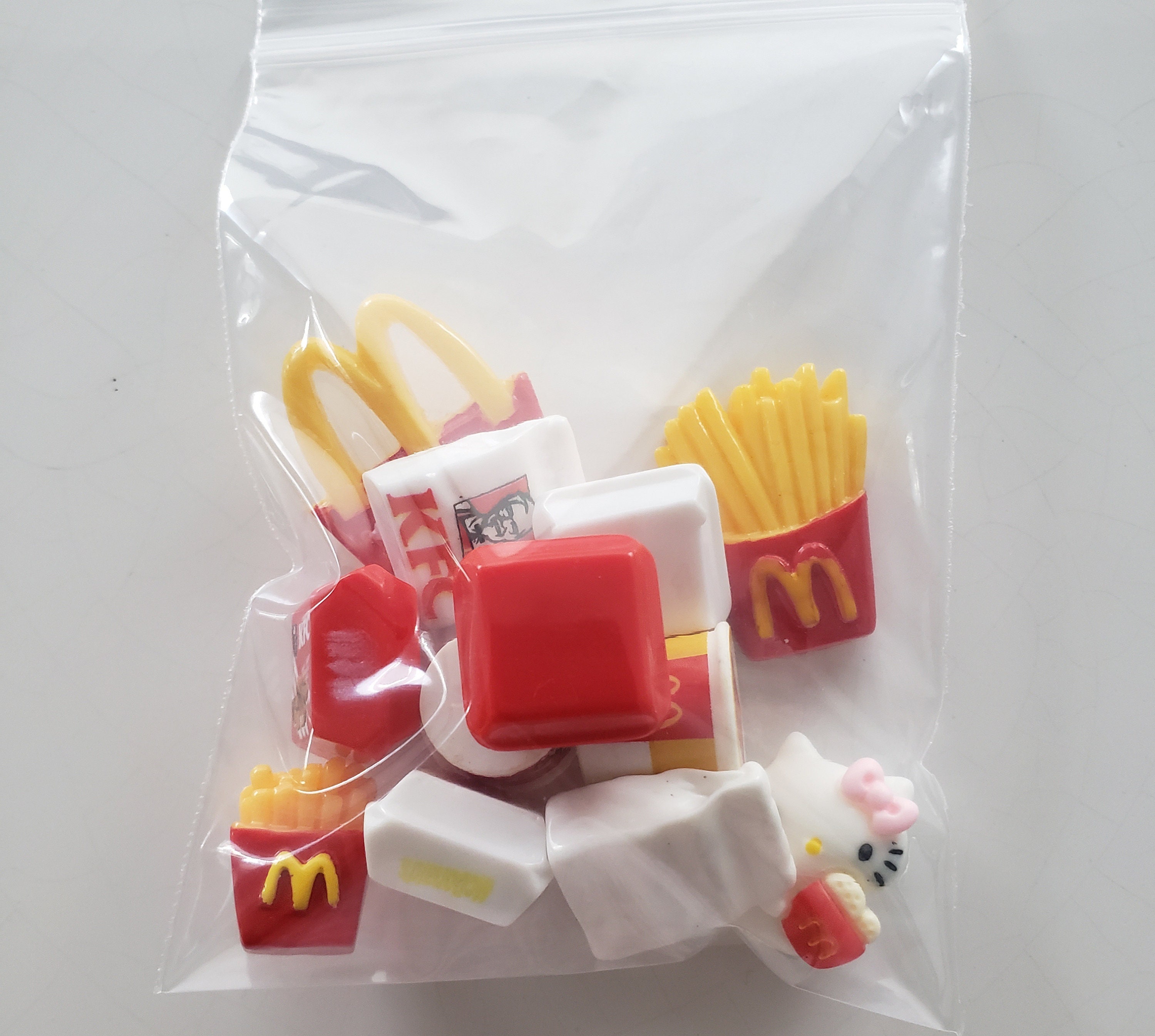 Fast Food Fun - Mini Play Food - DIY Charm - DIY Phone Case - Etsy