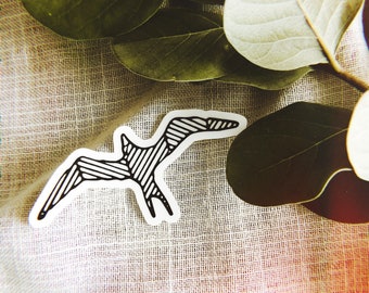 Iwa Bird Sticker - Etsy