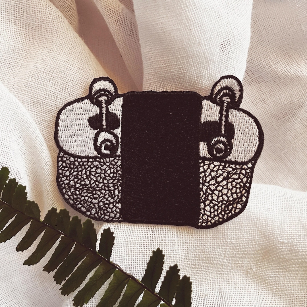 Skateboard Musubi Patch | Iron on Patches - Etsy