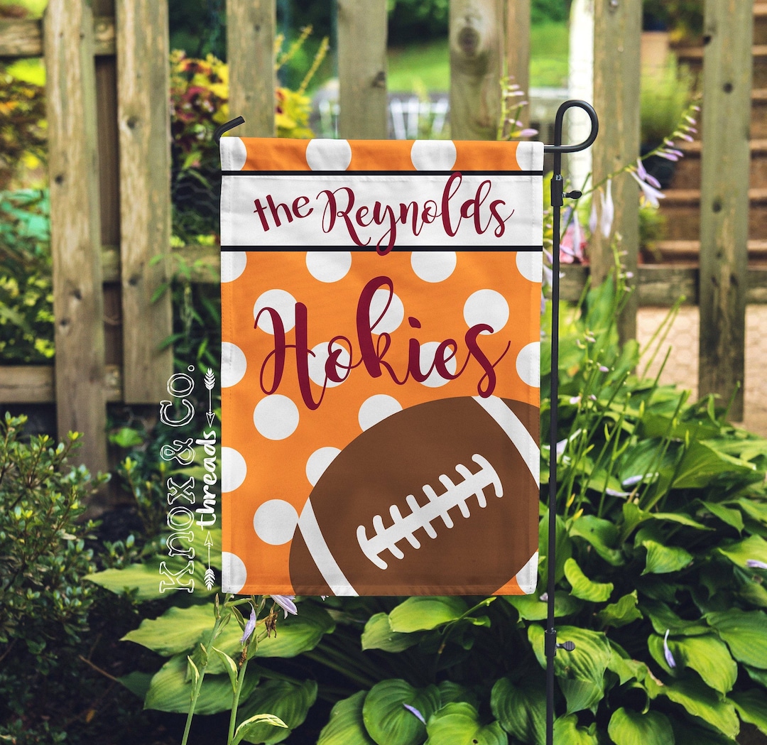 Personalized Virginia Tech Garden Flag - Collegiate - Virginia Tech ...