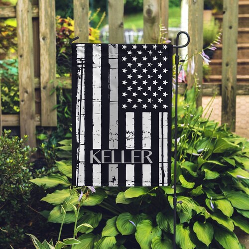 Thin Grey Line Flag Corrections Flag Correctional Officer Etsy