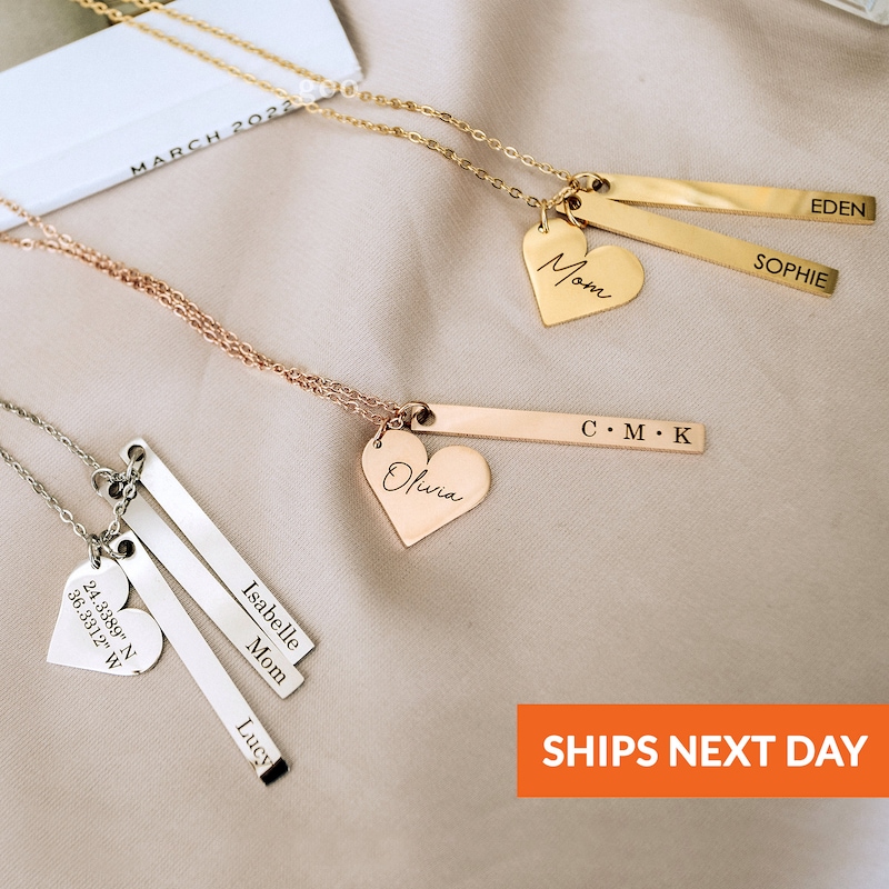 Personalised Necklace - Etsy UK