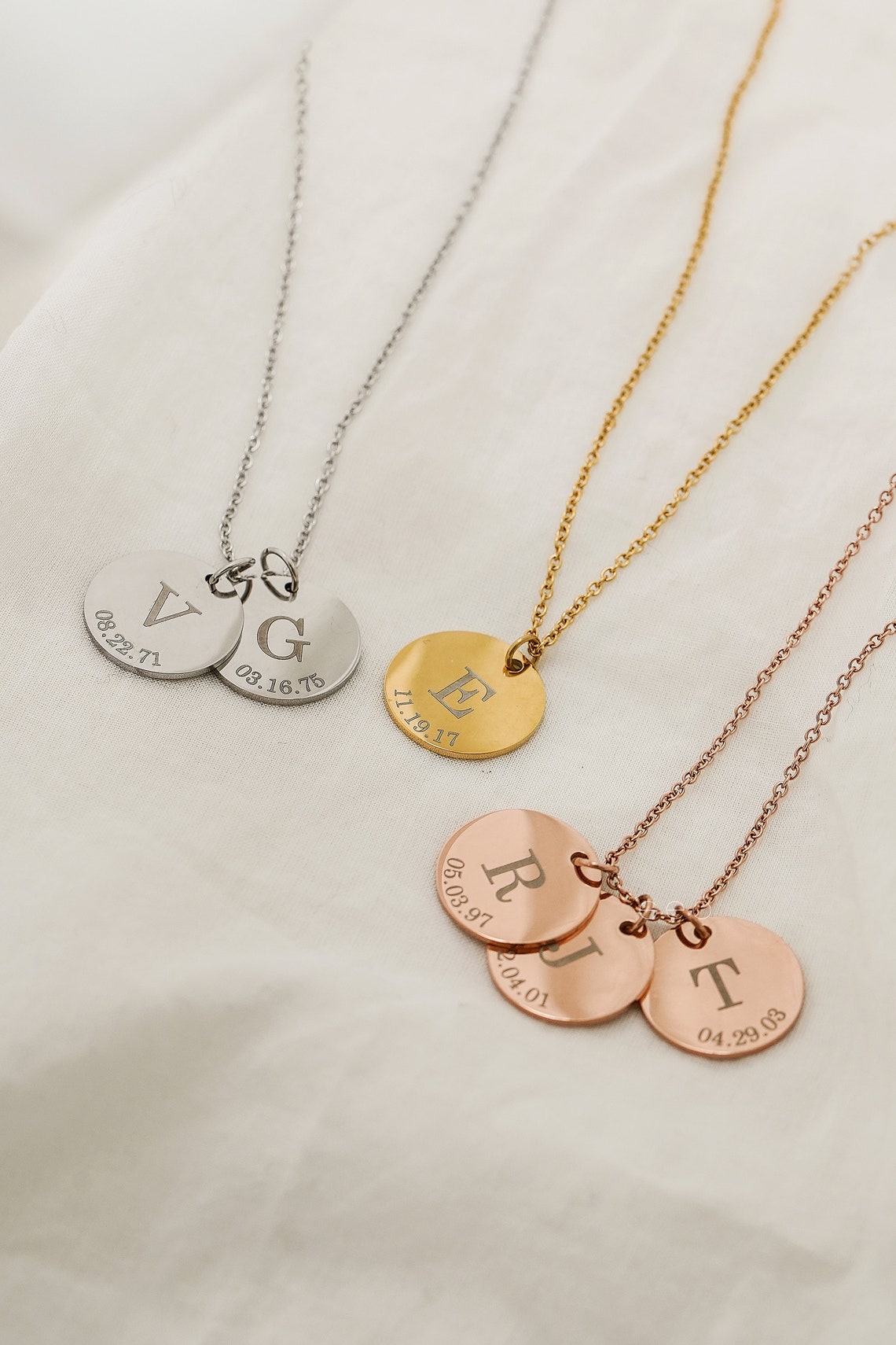 Personalized Necklace Custom Necklaces for Women Initial | Etsy