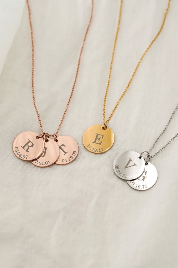 Personalized Necklace Custom Necklaces for Women Initial | Etsy