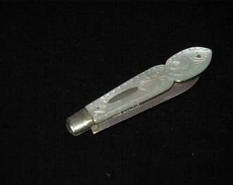 Solid silver knife | Etsy