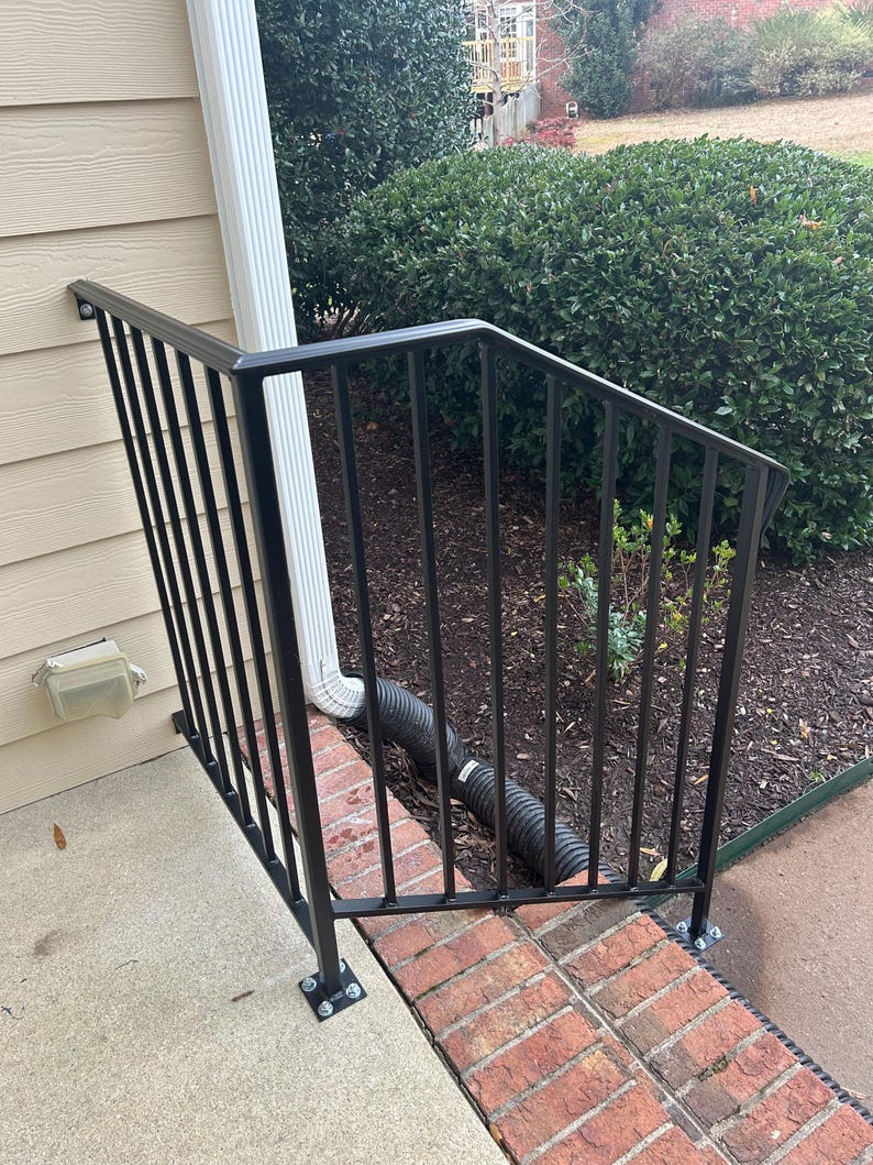 Custom Wrought Iron Handrail - Etsy
