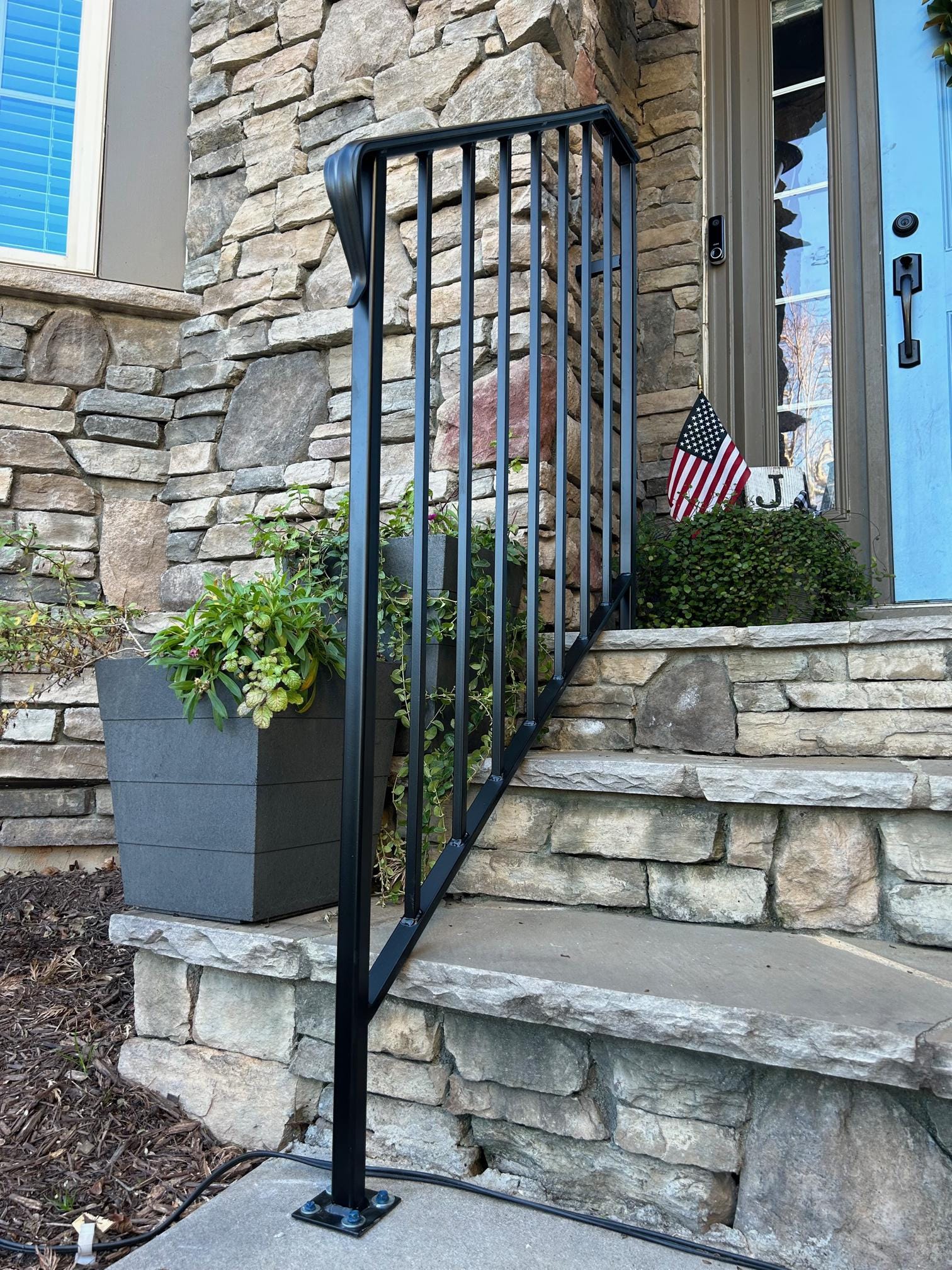 Custom Wrought Iron Handrail - Etsy