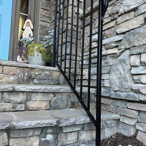 Custom Wrought Iron Handrail - Etsy