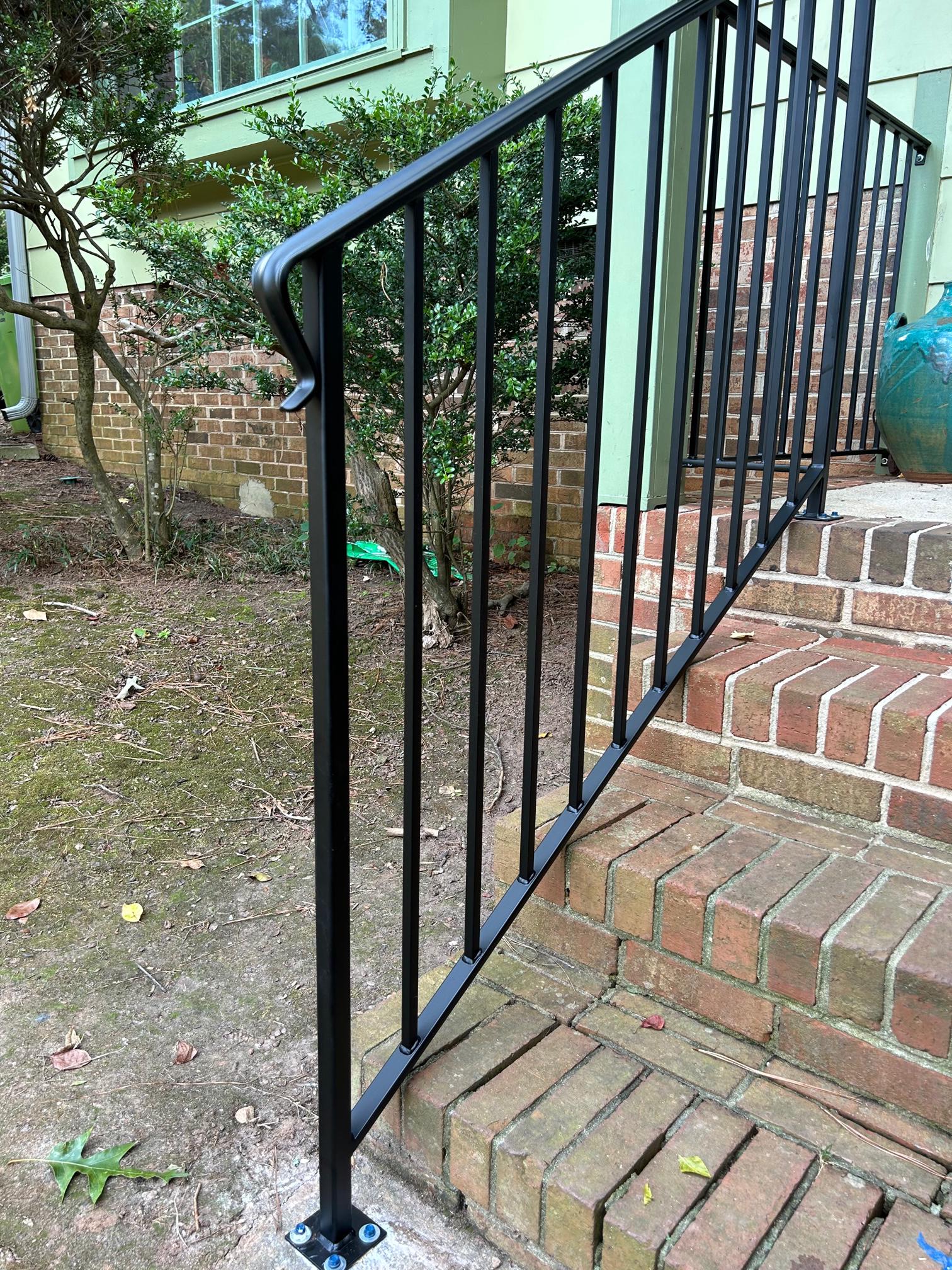 Custom Wrought Iron Handrail - Etsy
