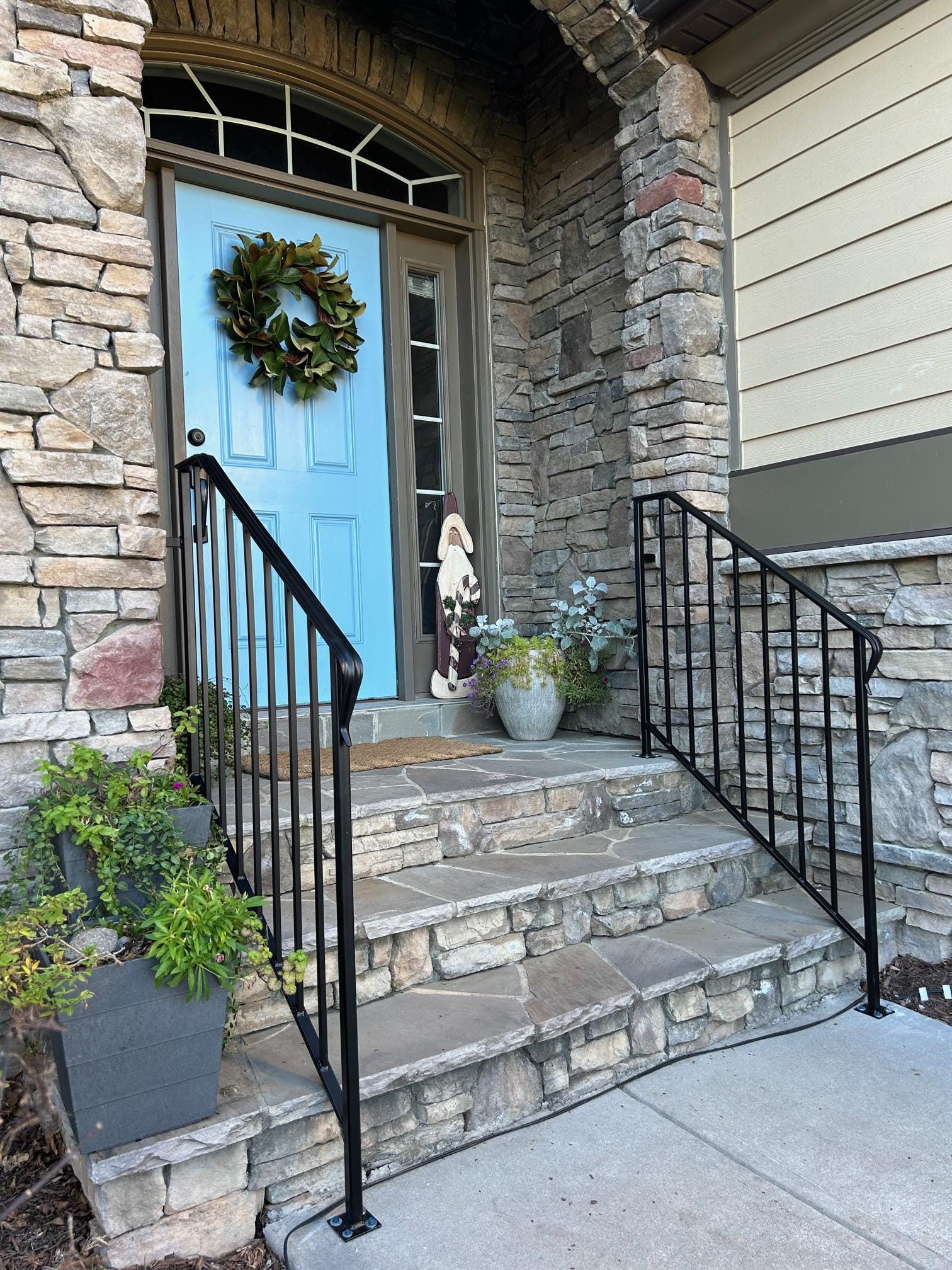 Custom Wrought Iron Handrail - Etsy