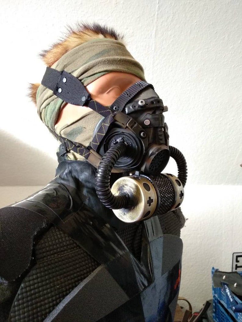Wasteland Gas Mask Post-Apocalyptic Mask End Time Mask | Etsy