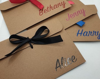 Personalised Happy Birthday Envelope With Personalised Name | Etsy