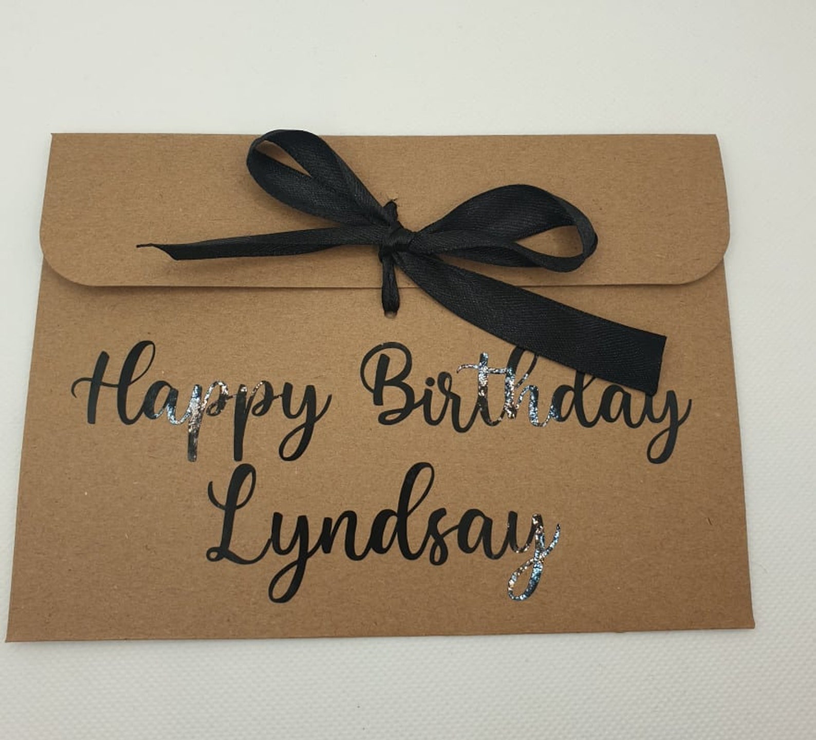 Personalised Happy Birthday Envelope With Personalised Name - Etsy
