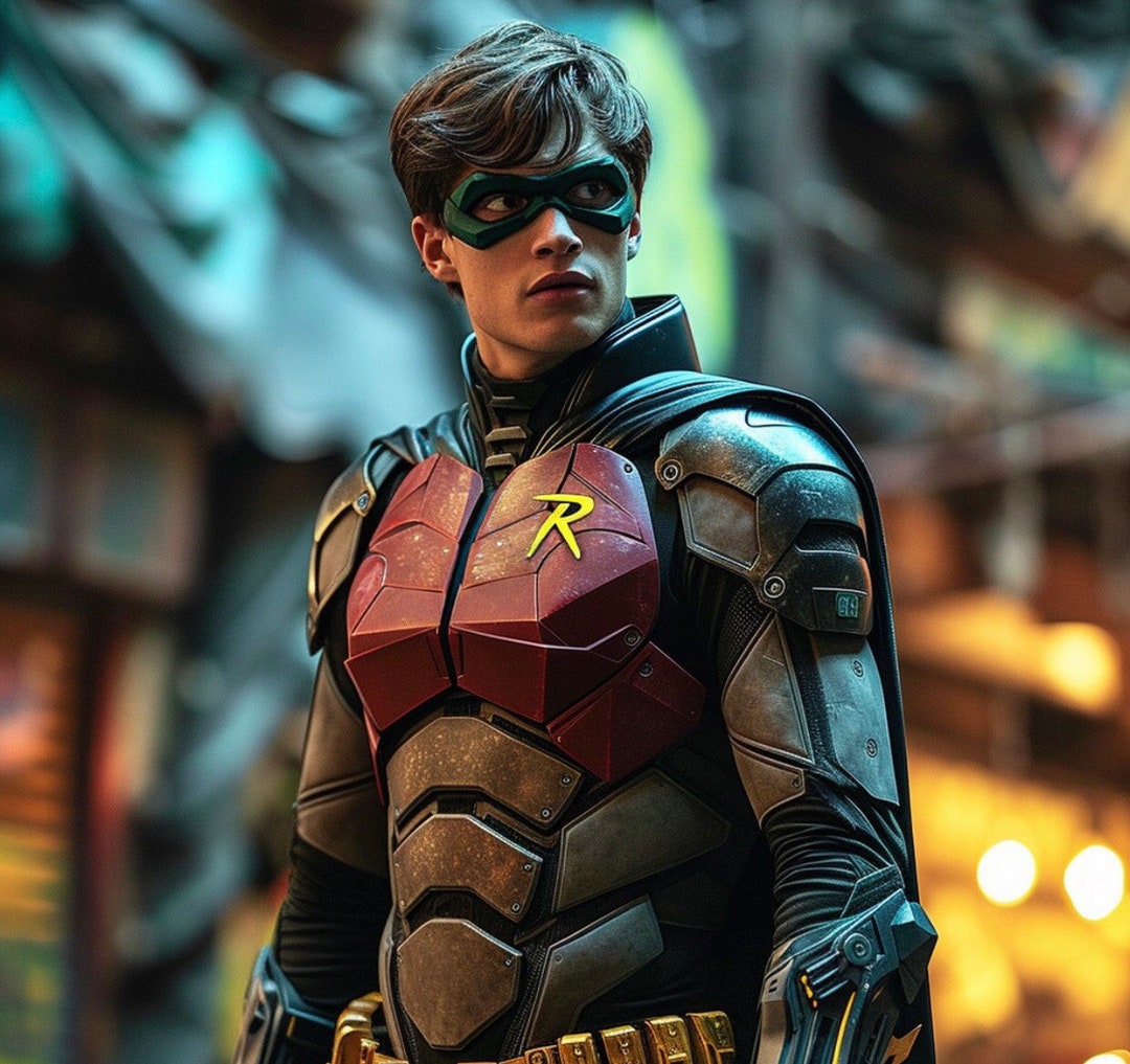 ROBIN the Batman Style Armor / Costume Cosplay Full Suit - Etsy UK